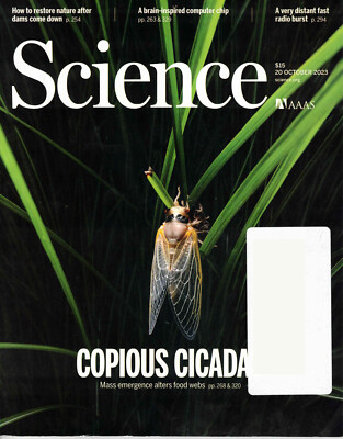 Science, a journal (magazine) by AAAS - 20 October 2023 (Vol. 382, No ...