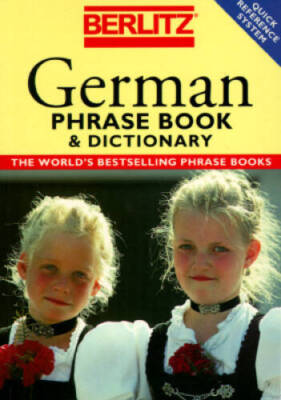Berlitz German Phrase Book Dictionary (Berlitz Phrasebooks) - Paperback ...