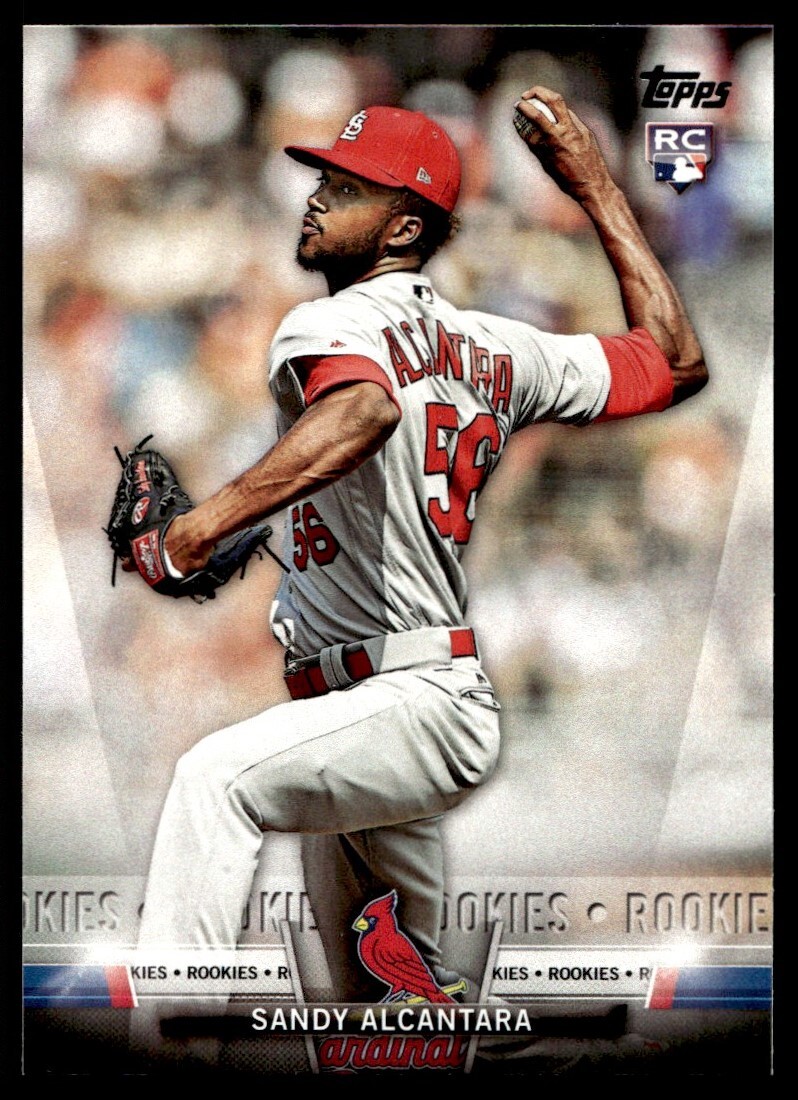 2018 Topps Salute Sandy Alcantara Rookie #TS-100 | eBay