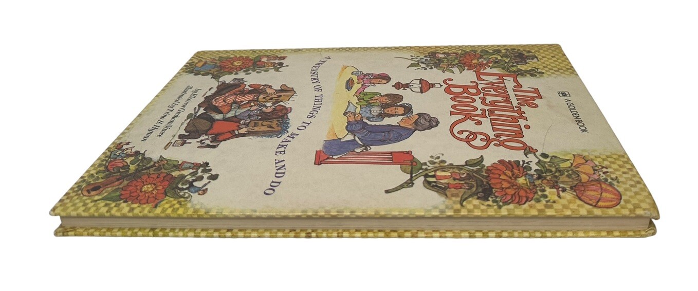 Vintage Golden Book The Everything Book 1974 Hardcover Things to Make ...