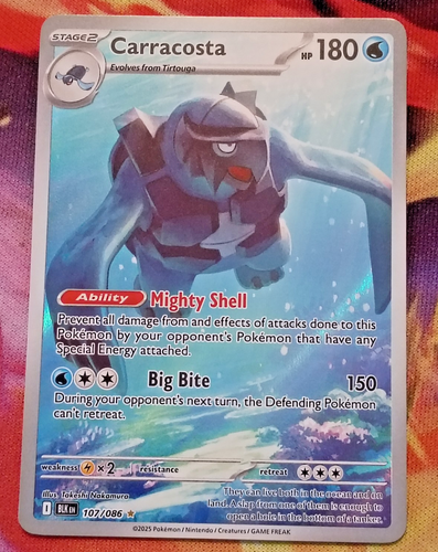 Carracosta 107/086 Pokemon SV: Black Bolt Illustration Rare 107/086 | eBay