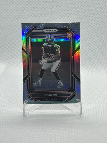 2022 Panini Prizm #334 David Bell Rookie RC Silver SP Negative ...