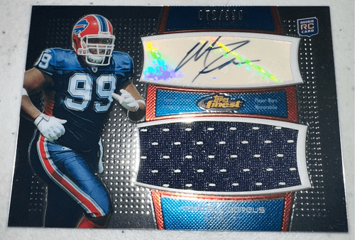 2011 Finest Jumbo Jersey Autographs #AJRMD Marcell Dareus Auto #/339 | eBay