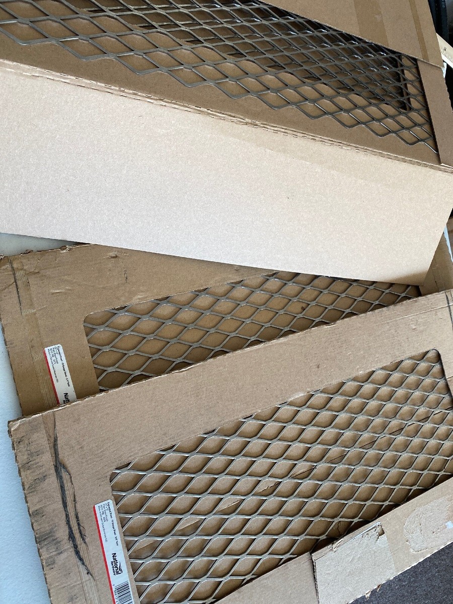 Expanded Metal Sheets 12 X 13 3/4 X #9 Expanded Metal Steel Sheet 12 X
