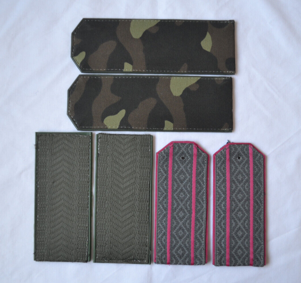 Ukrainian Shoulder boards Lot 5x pairs Ukraine Army military uniform ...