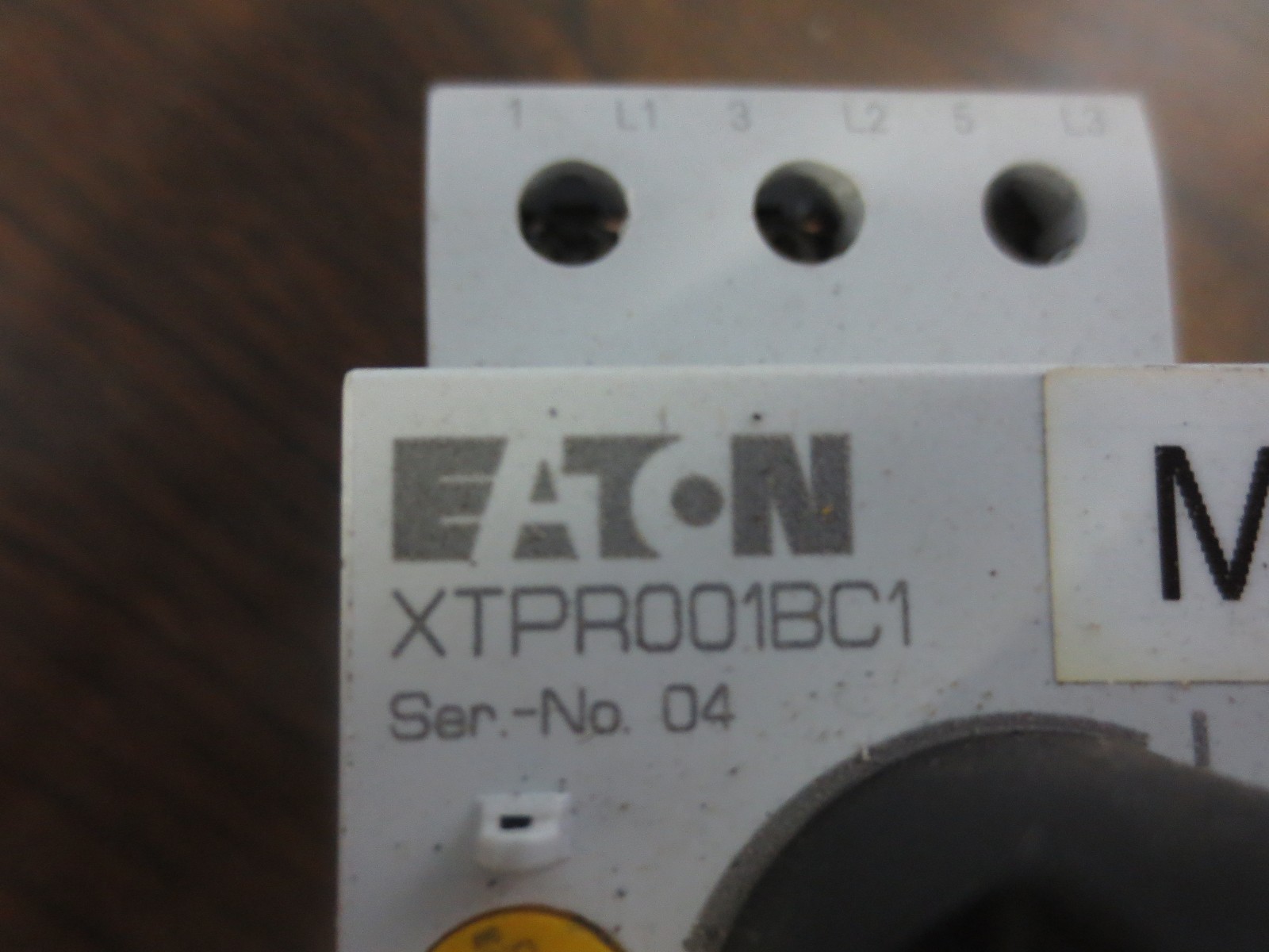 EATON XTPR001BC1 STARTER + XTCE007B10 CONTACTOR + OXM12DM + XTPAXFA11 ...