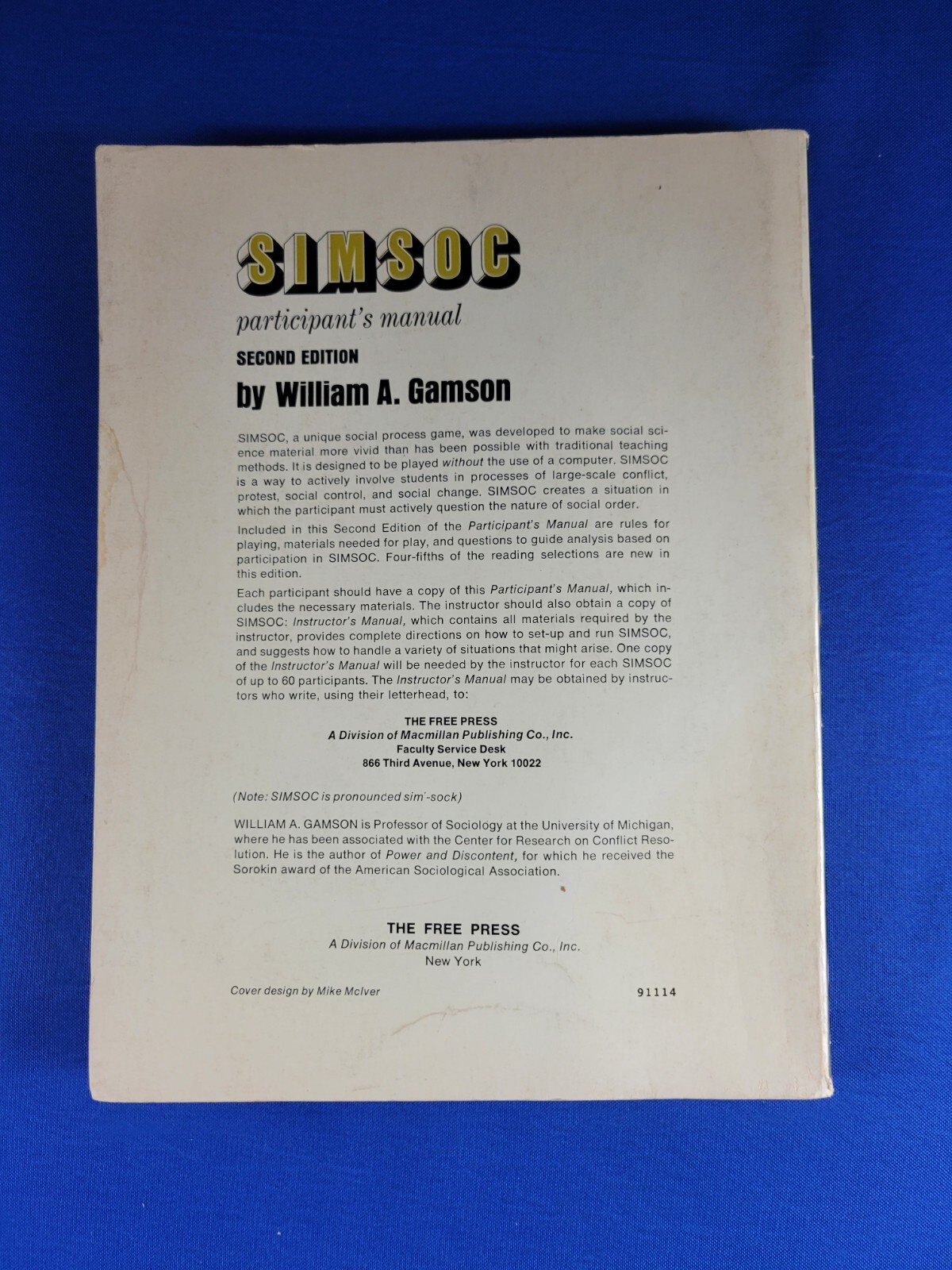 SIM SOC Simulated Society Second Edition Participant's Manual - William ...