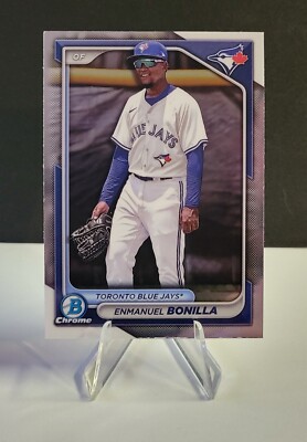 2024 Bowman Chrome Enmanuel Bonilla #BCP-53 Toronto Blue Jays Prospect ...