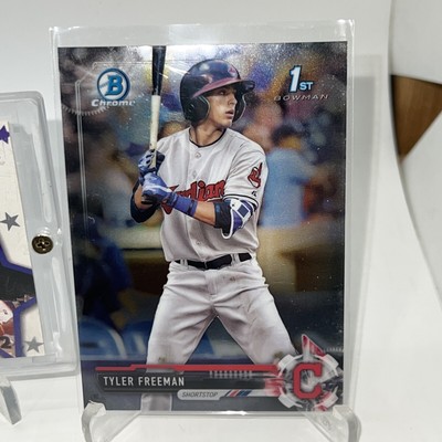 2017 Bowman Draft Tyler Freeman 1st Bowman Chrome Card #BDC-42 Indians ...