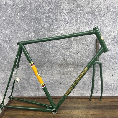 Vintage Ron Cooper Frameset 60 61 Green Reynolds 531 England 700c 120 ...