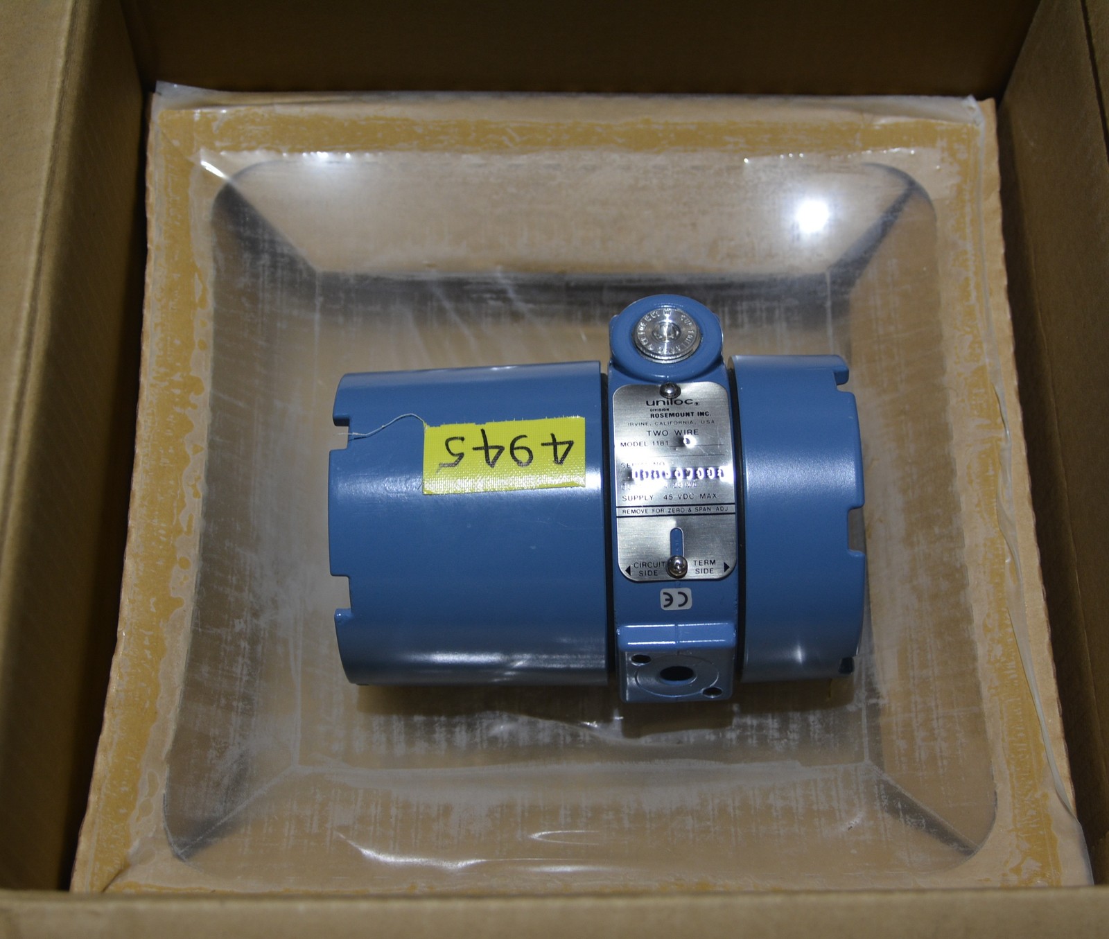 Rosemount Emerson 1181C 2 wire Conductivity Transmitter H96 67952 | eBay