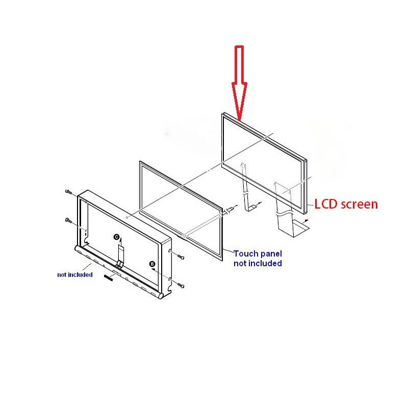 New 6.2 inch display screen For Boss BV9358B car-DVD LCD screen | eBay