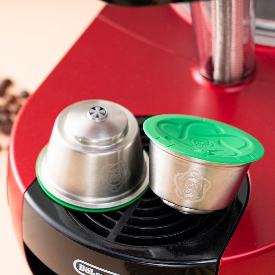 NESCAFE Dolce Gusto Steel Reusable Refillable Replacement Coffee Filter ...