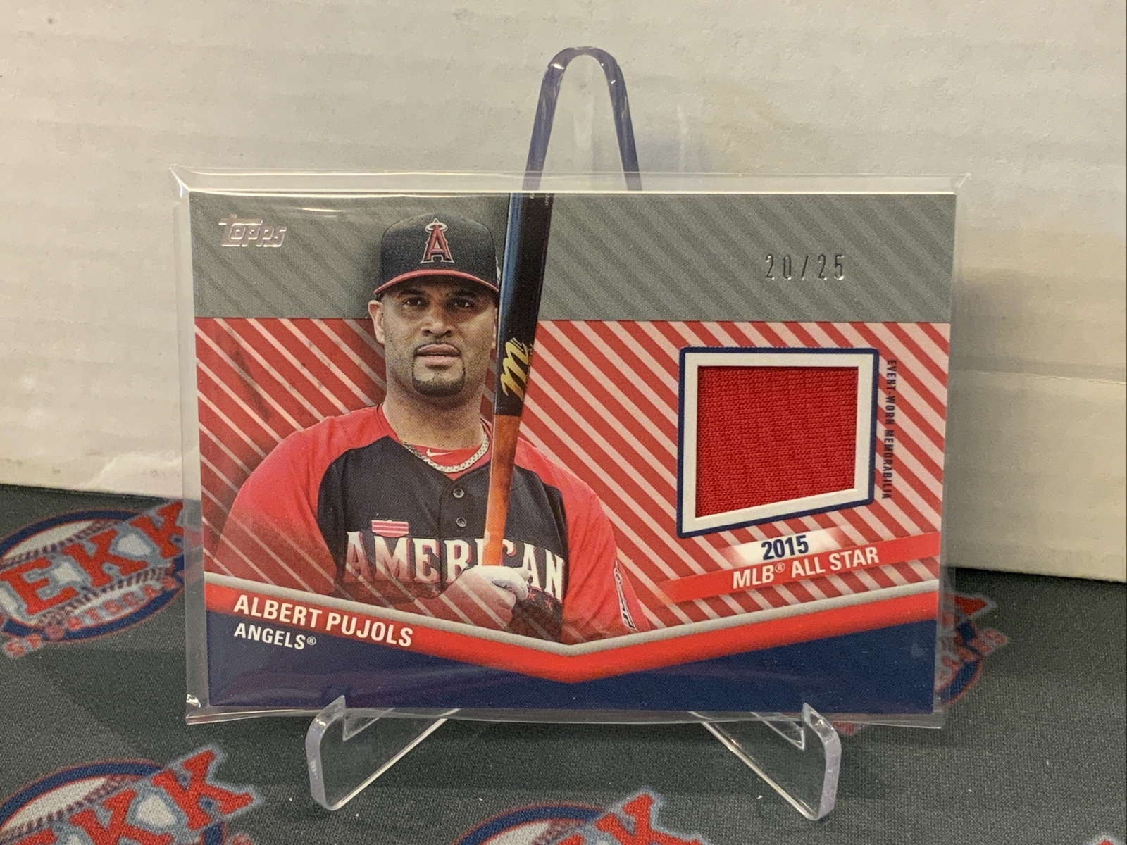 2020 Topps Update Series - All-Star Stitches Red #ASSC-AP Albert Pujols ...