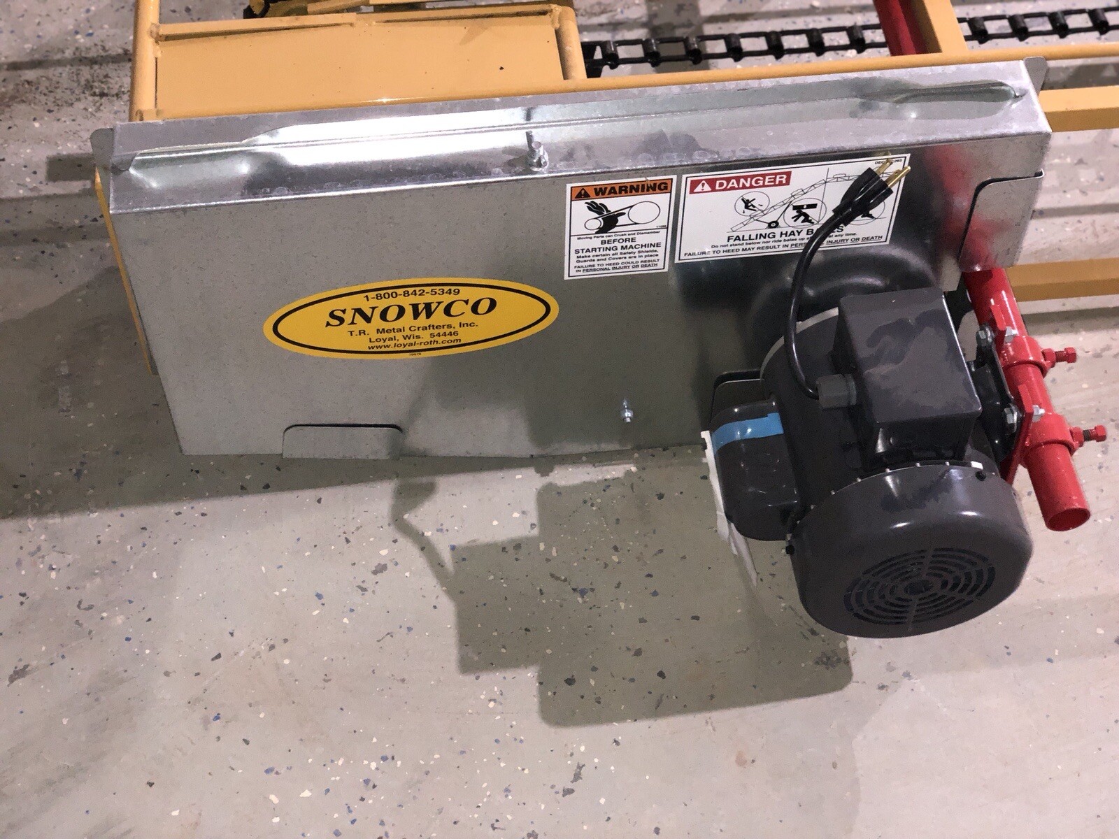 New 28’ Snowco Hay Elevator Conveyor With 1/2 HP Motor | eBay