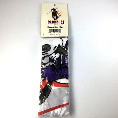 Vintage May 4 1996 Kentucky 122 Derby Louisville Flag 27" x 42" Taiwan ...