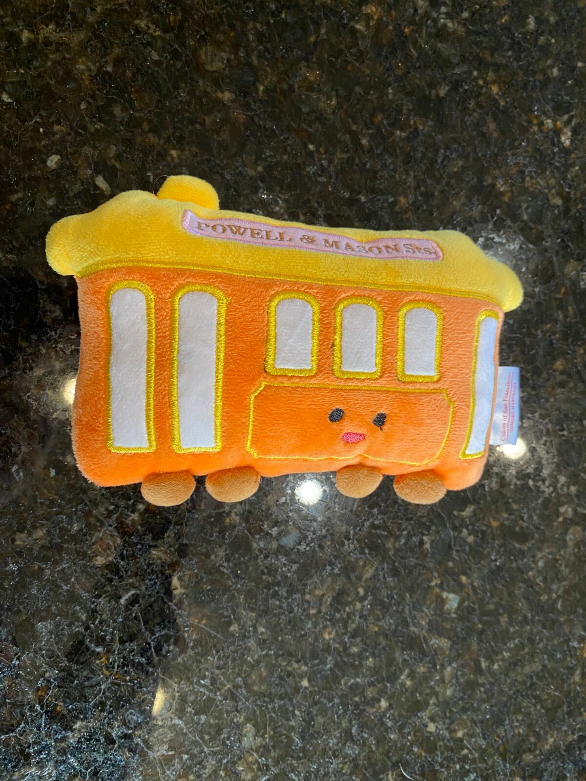 Colors of San Francisco cable car Powell & Mason plush Tomoko Maruyama ...