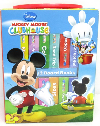 Disney Junior Mickey Mouse Clubhouse - My First Library Board Book ...