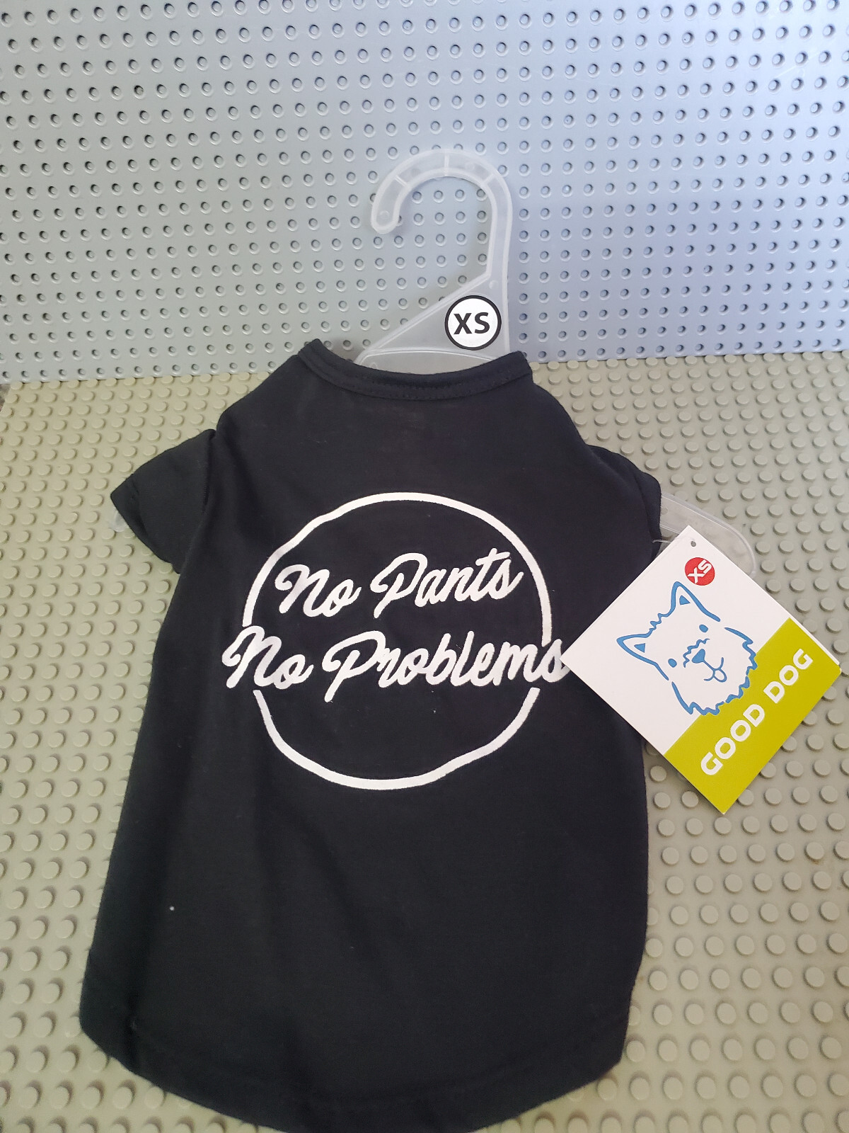 Simply Wag No Pants no problem Dog Pet Shirt Clothing Size X-Small | eBay