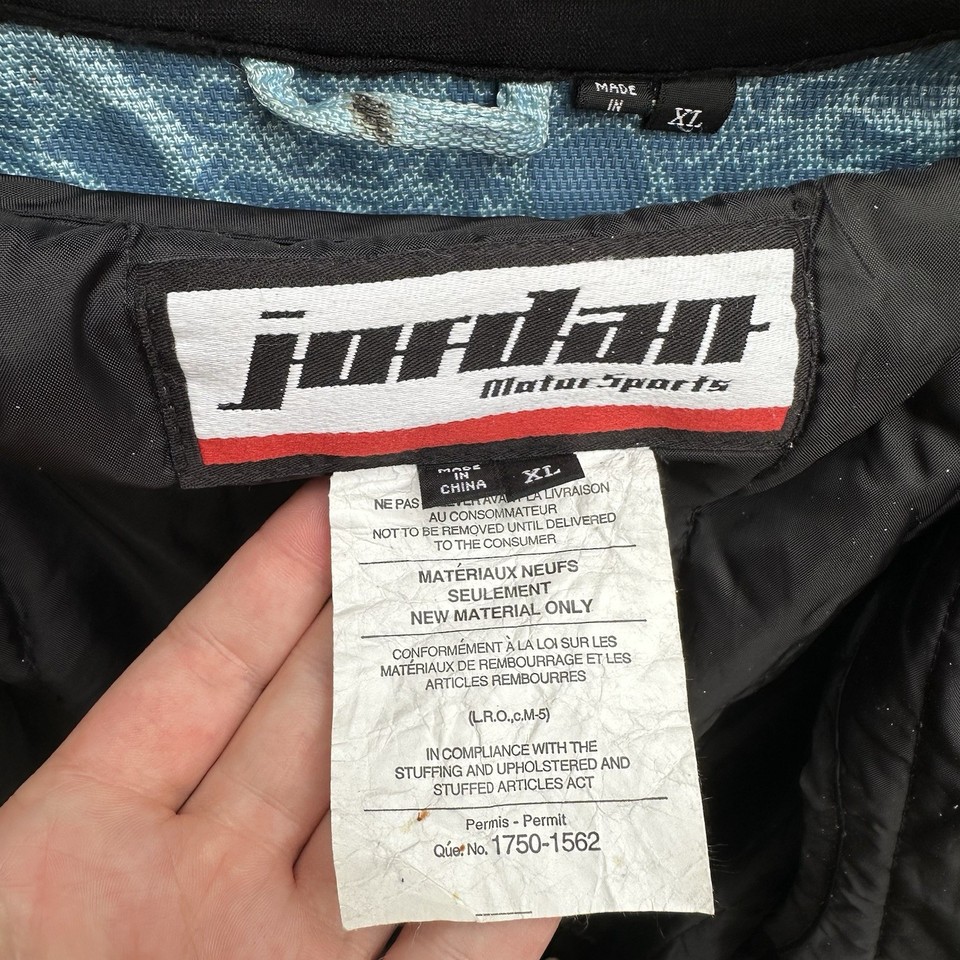 Jordan Motorsports Joe Rocket Racing Sponsors Motorcycle Jacket Adult ...