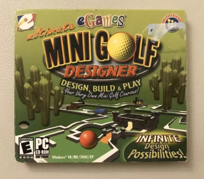 Video Game PC Ultimate Mini Golf Designer 2004 MiniPutt eGames - NEW ...