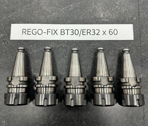 Used REGO-FIX BT30/ER32 x 60 Collet Chuck Holder | eBay