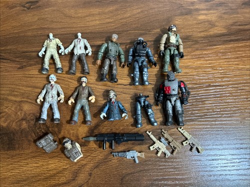 Mega Bloks Construx Lot of Call of Duty Figures w/Weapons Soldiers ...