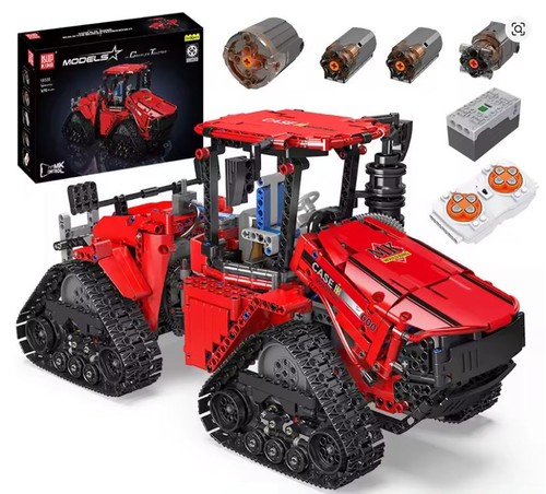 Klemmbaustein Crawler Tractor Raupentraktor mit Motoren + Fernbedienung ...