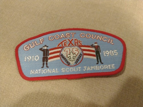 BSA Council Shoulder Patch Boy Scouts Gulf Coast Council 1985 National ...