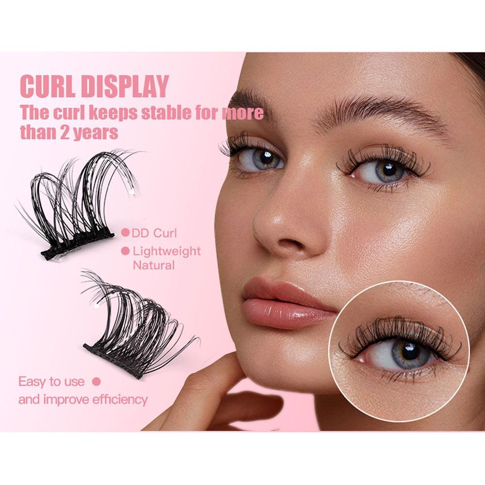 Look lash clusters wispy Cluster Lashes Look Like Extensions Individual ...