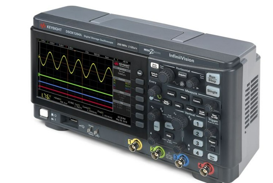 New in Box Keysight DSOX1204A, 70 MHz, 2 GSa/s, 4 Analog Channels, up ...