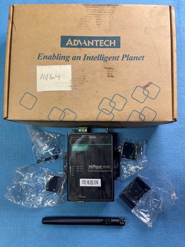 ADVANTECH MOXA NPORT W2150A-T-US (3-IN-1) WIRELESS SERVER for sale online | eBay