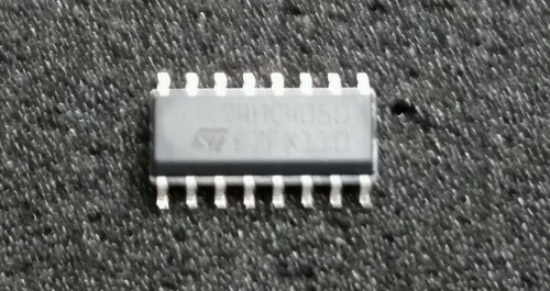 10PCS ST M74HC4050 / 74HC4050 SMD. ,Hex non inverting level shifter ...