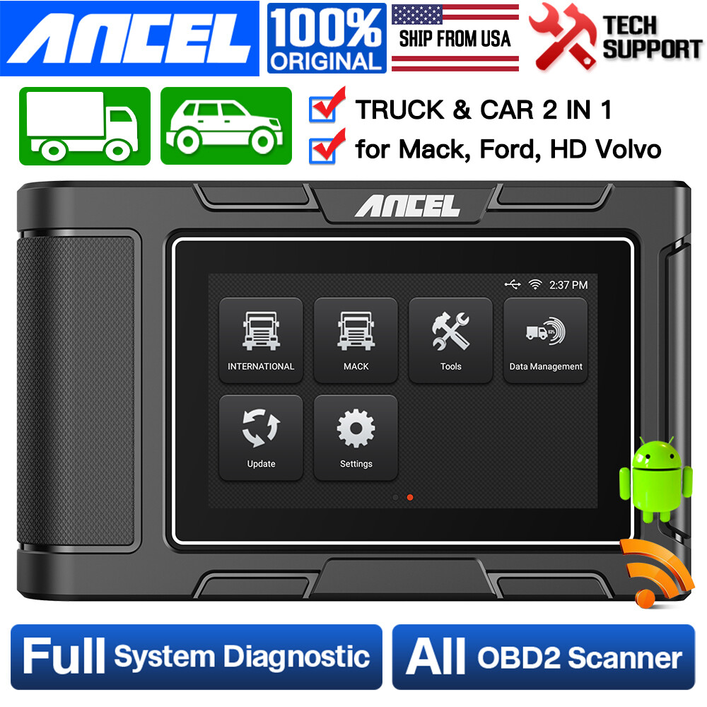 For Freightliner Peterbilt Heavy Duty Truck Scanner Diesel All System ...