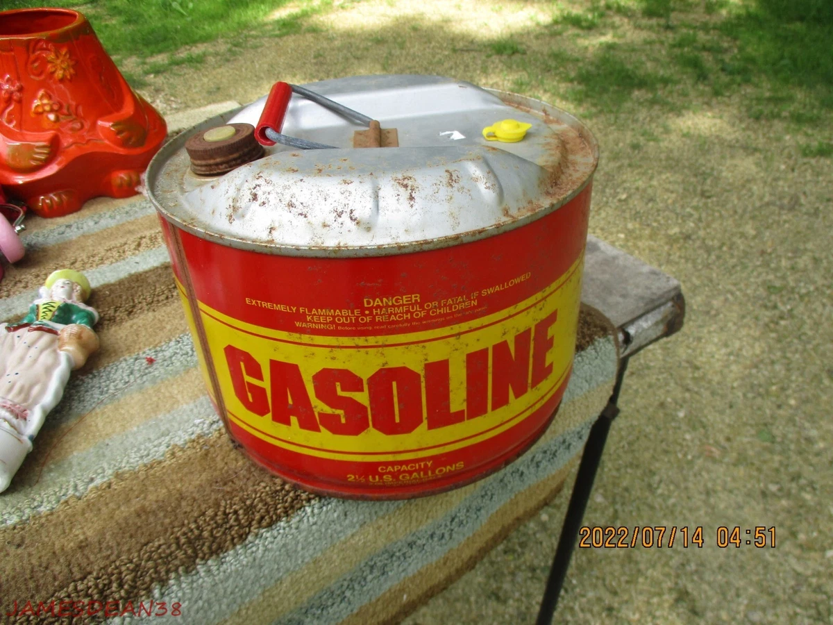 Vintage Metal Gas Can