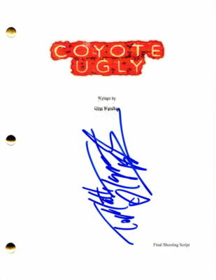 TYRA BANKS SIGNED AUTOGRAPH - COYOTE UGLY MOVIE SCRIPT PIPER PERABO ...