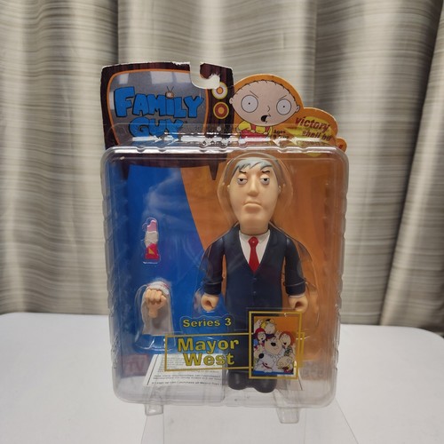 2005 MEZCO FAMILY GUY SERIES 3 MAYOR WEST FIGURE BRAND NEW Damage | eBay