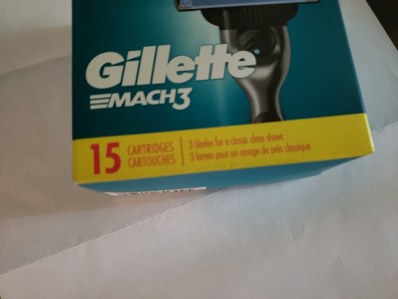 Gillette Mach3 Men's Razor Blade Refills - 15 Count for sale online | eBay