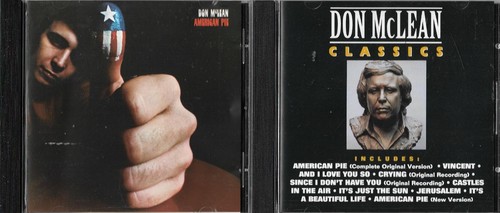 2x Don McLean CDs: American Pie & Classics | eBay UK