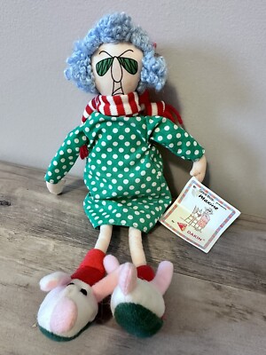 Maxine Christmas Doll 1995 Hallmark Shoebox Dakin #25223 | eBay