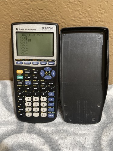 Texas Instruments TI-83 Plus Graphing Calculator With Cover D | eBay