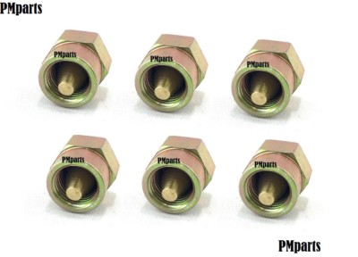 6x Diesel Fuel Injector Cap Block-Off Tool for 01-05 Duramax 14mm ...