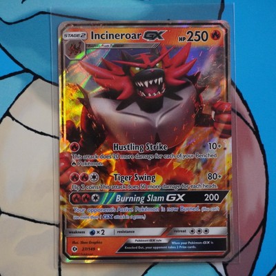 Incineroar GX 27/149 Sun & Moon Base Set Pokemon Card TCG NM | eBay