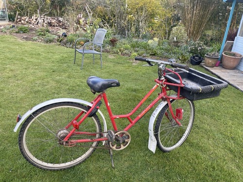 Vintage Royal Mail Delivery Bicycle – Antique Post Office Bike ...