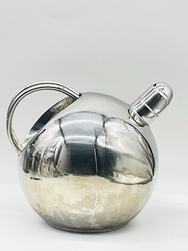 VTG Modern Atomic Ball Tea Kettle WMF Cromargan Stainless Steel Whistle ...