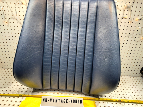 Mercedes 86-95 S124 Wagon Front L or R Seat MB TEX Blue no Heat back ...