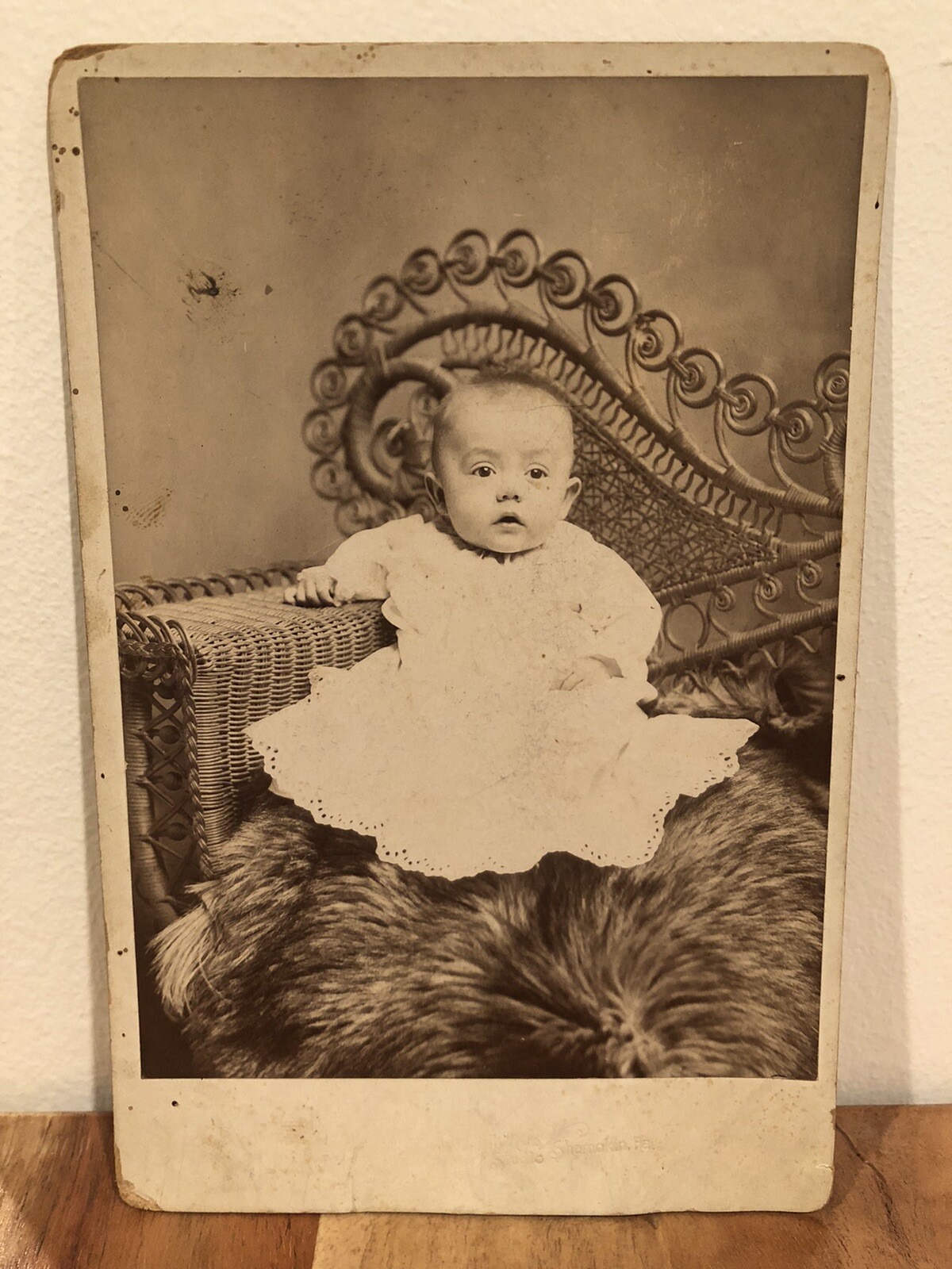 Cabinet Baby Photo ID’d as Carrie Clements of Shamokin, PA w/ White ...