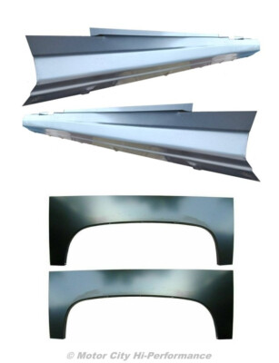 Rocker Panels And Rear Wheel Arch Panels 2007-2013 Chevrolet Silverado ...