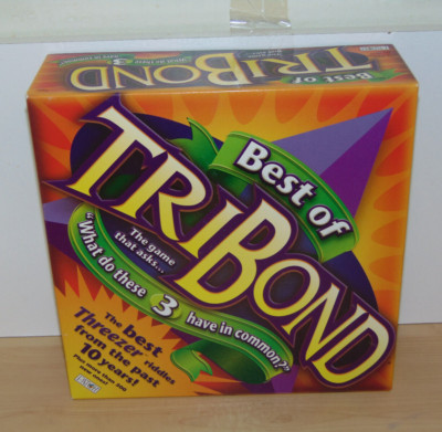 Best of Tribond Board Game-Best Riddles of Ten Years-Patch 2001-Ex Cond ...