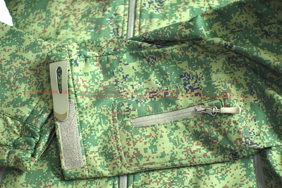 Rare Russian Ukraine Crimean EMR Camo SoftShell Jacket Patches & Hat ...